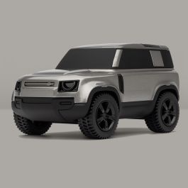 Land Rover | Defender Icon Model 02 Silicon Silver | The Defender ...