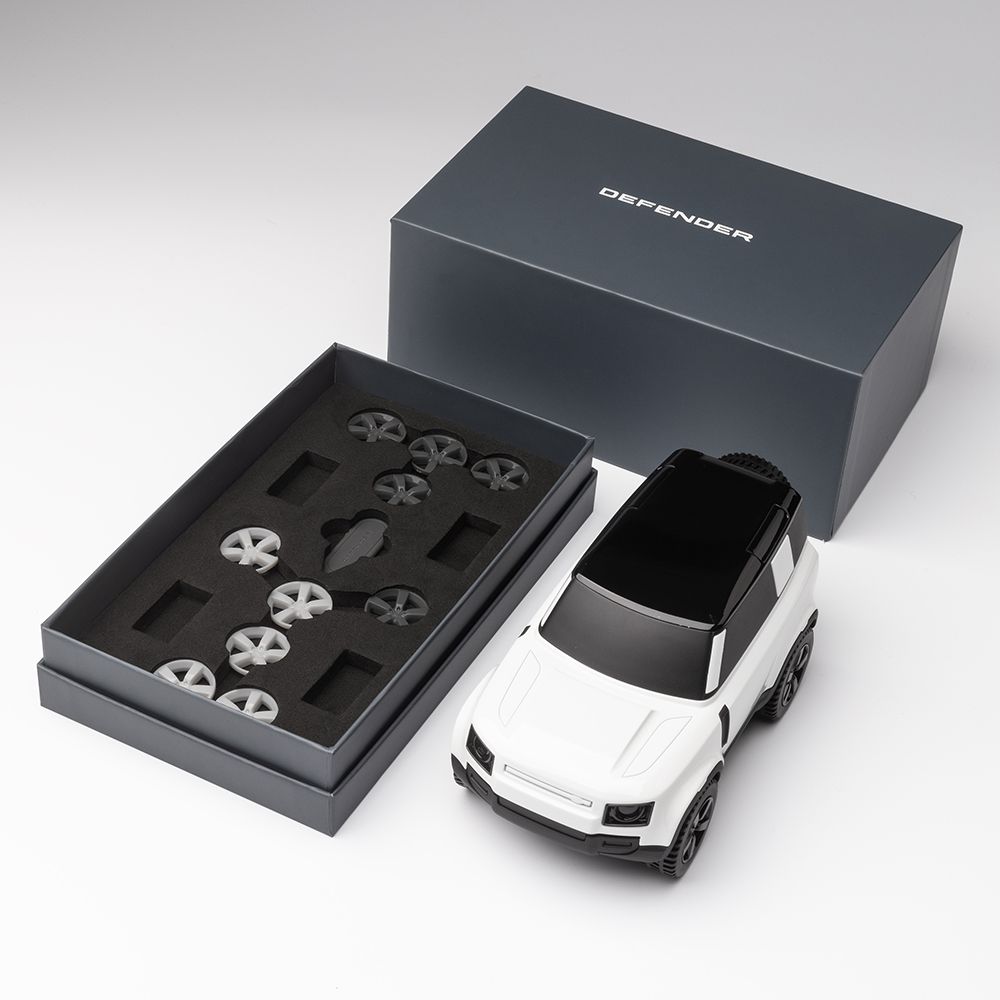 Land Rover | Defender Icon Model 02 Fuji White | Black Roof | The ...